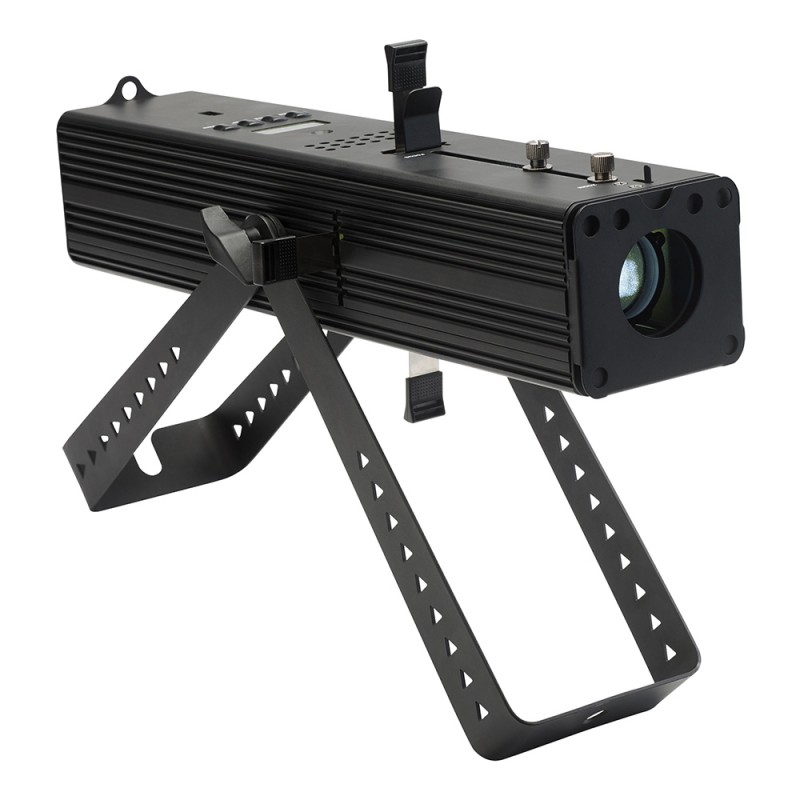 LED Profile spot 50W DMX + gobo + zoom 10-30° - HitMusicItalia