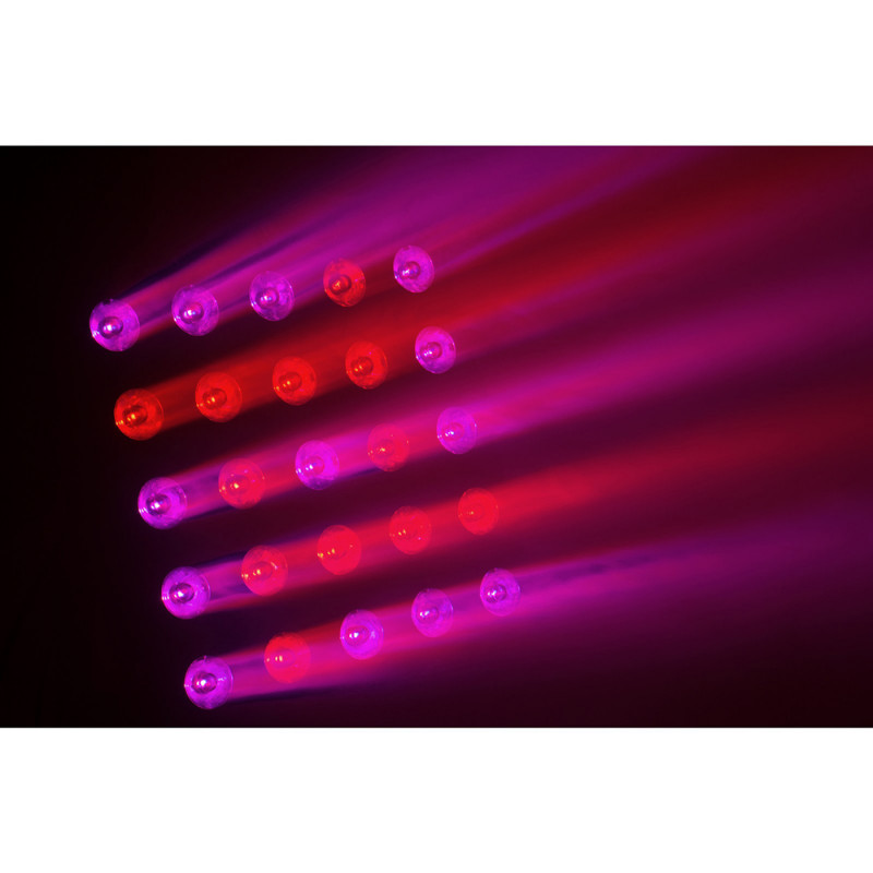5x5 LED Matrix effect RGB W (25x15W) - 4,5° + Artnet - HitMusicItalia